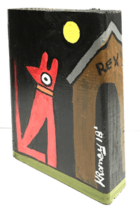 REX the Dog Visits Pearl Harbor by Kip Ramey - Possum County Folk Art ...